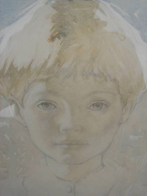 Elsi Eldridge: Art work by wife of RS Thomas on show - BBC News
