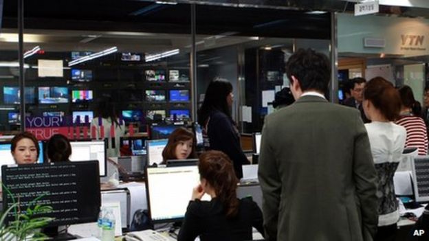 South Korea network attack 'a computer virus' - BBC News