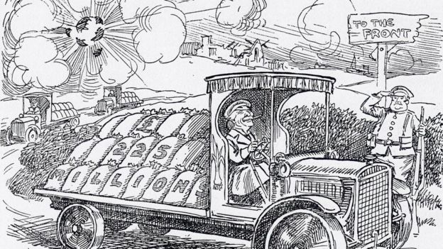 In pictures: World War I cartoonist JM Staniforth - BBC News