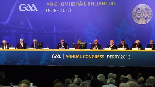 GAA Congress approves black card proposal - BBC Sport