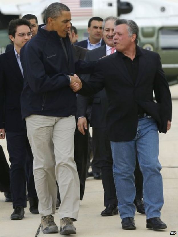 In pictures: Barack Obama in Middle East - BBC News