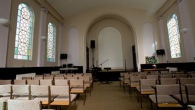 Esher Green Baptist Church transformation work under way - BBC News