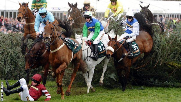 Grand National: Aintree's redesigned fences welcomed - BBC Sport