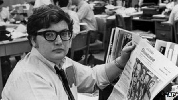 Film critic Roger Ebert dies at 70 of cancer - BBC News