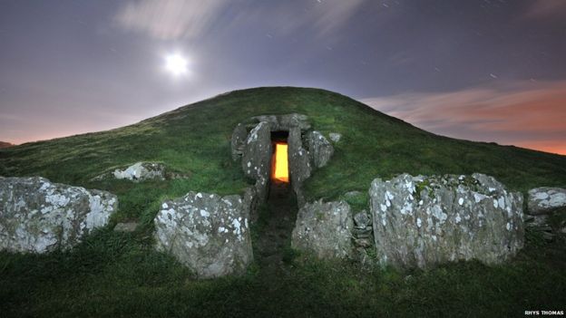 From cromlechs to cairns - ancient burial sites in Wales - BBC News