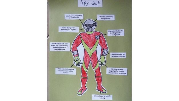 Pictures: Check out your super suit designs - BBC Newsround