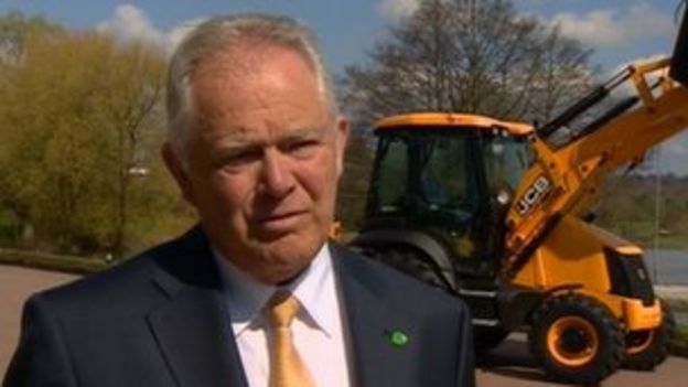 JCB records highest ever profits in 2012 - BBC News