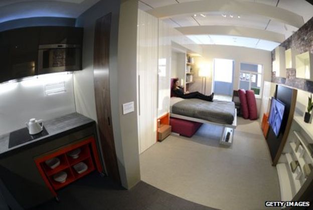 A life lived in tiny flats - BBC News