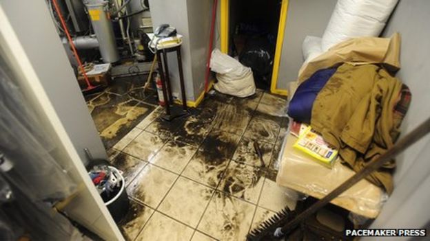 Downpatrick flooding: Clean-up operation under way - BBC News