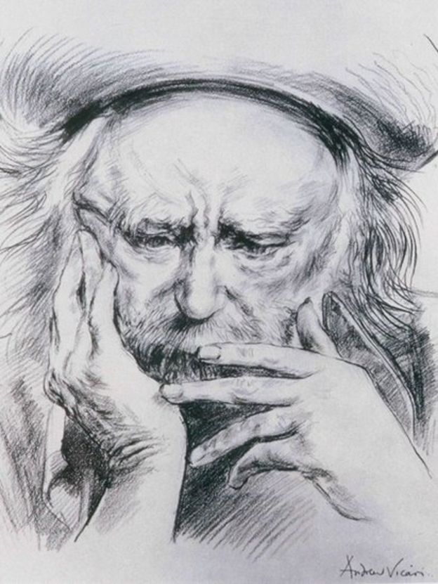 In pictures: Port Talbot-born artist Andrew Vicari at 75 - BBC News