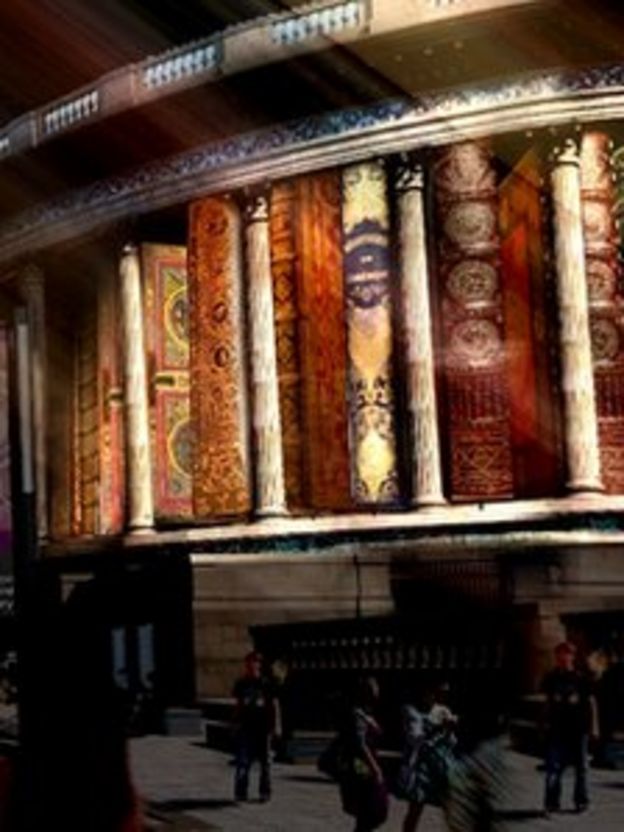 Liverpool's Central Library to light up for re-opening - BBC News
