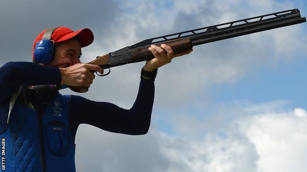 Peter Wilson: GB shooter wins World Cup gold in Al Ain - BBC Sport