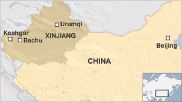 Doubts over China government claims on Xinjiang attack - BBC News