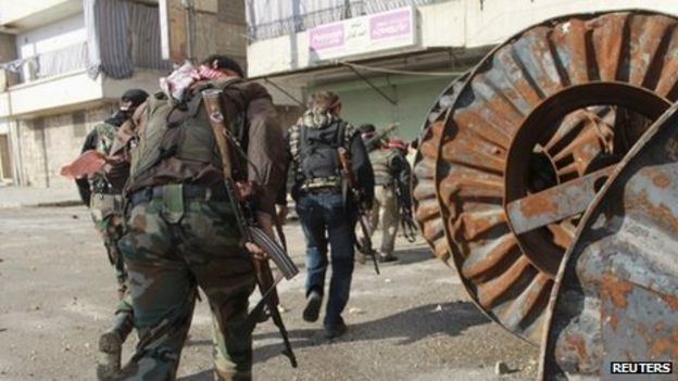 Covert help for Syria's rebels in Jordan - BBC News