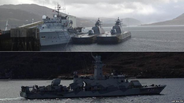 In pictures: Joint Warrior war games in Scotland - BBC News