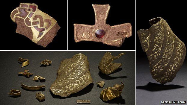 Staffordshire Hoard: Bid to keep Anglo-Saxon treasure - BBC News