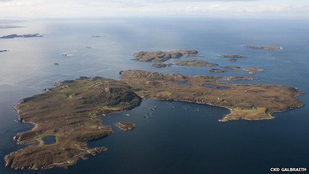 Tanera Mor in Summer Isles on sale for £2.5m - BBC News