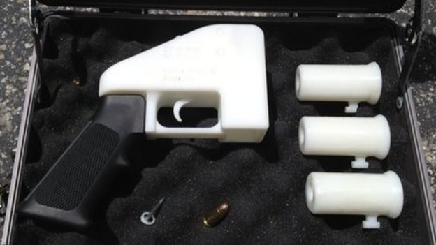 Working gun made with 3D printer - BBC News