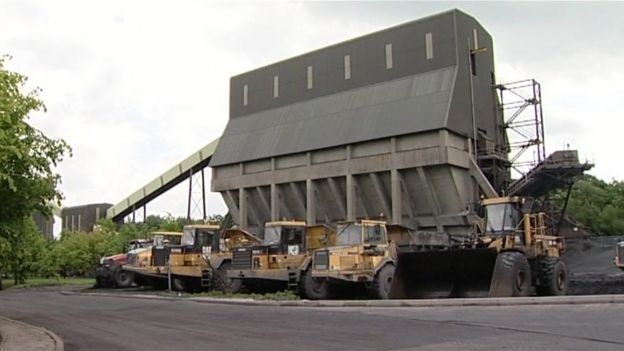 In pictures: South Yorkshire's collieries then and now - BBC News