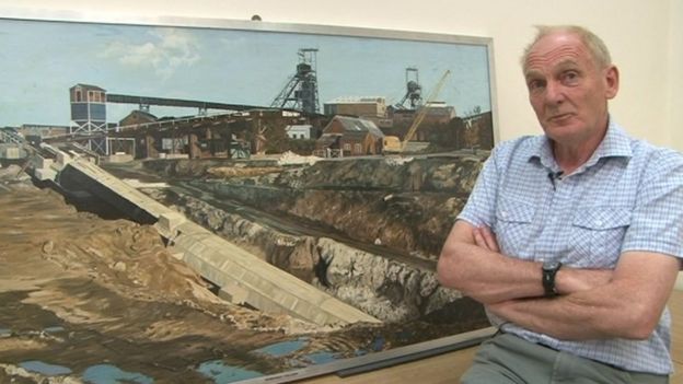 In pictures: South Yorkshire's collieries then and now - BBC News