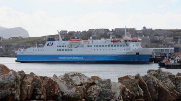Breakdown Pentland Firth ferry Hamnavoe set for new crankshaft - BBC News