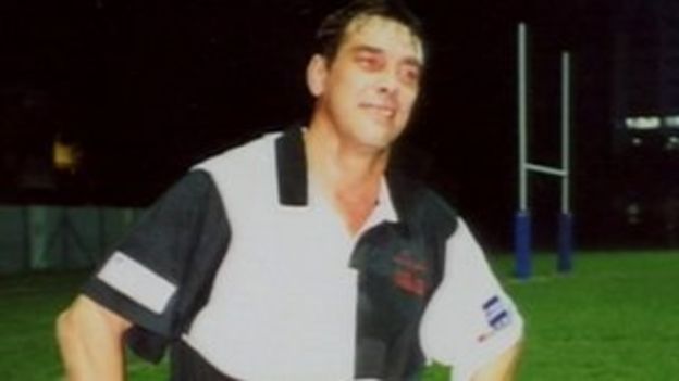 Tony Nicklinson's ashes scattered at Cranbrook Rugby Club - BBC News