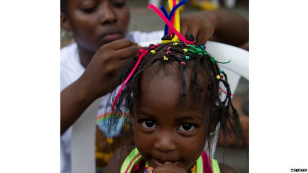 Amazing hairdos at Colombian Afro-hair contest - BBC Newsround