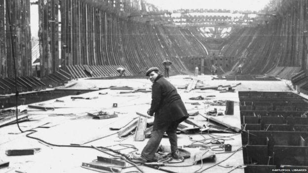 Hartlepool under the Gray shipbuilding family in pictures - BBC News