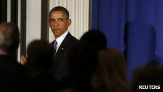 Sea of troubles for President Obama - BBC News