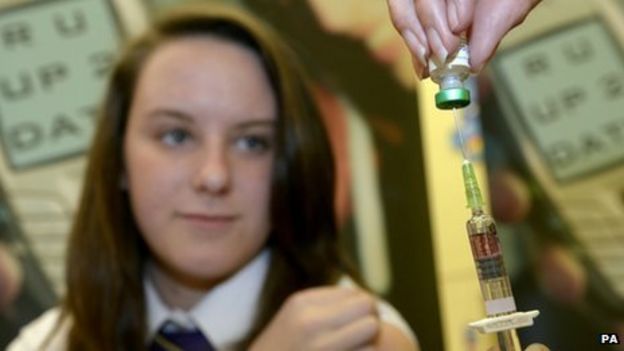 Swansea measles: Fresh MMR jab plea ahead of Urdd event - BBC News