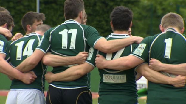 North Wales rugby side RGC 1404 win Championship place - BBC News
