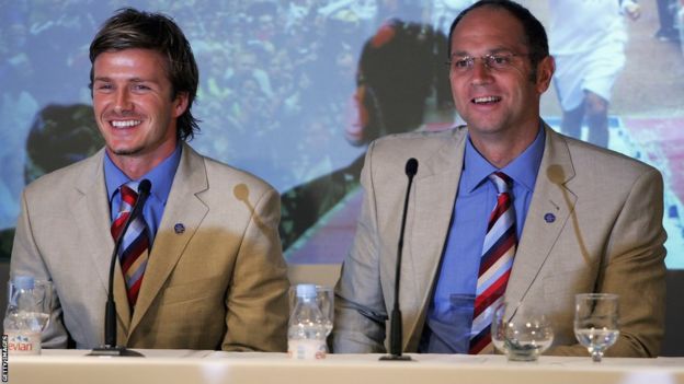 David Beckham's career in pictures - BBC Sport