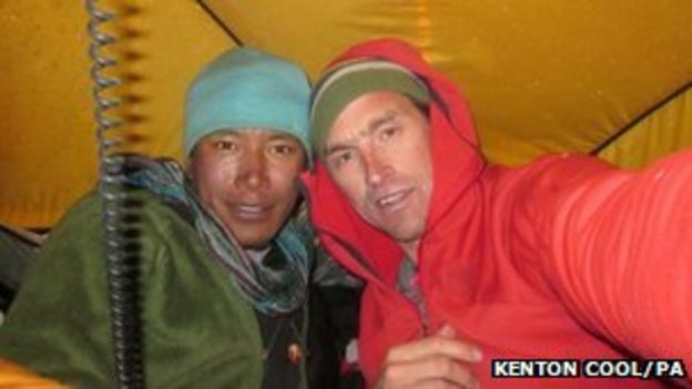 Mountaineer Kenton Cool beats Everest for 11th time - BBC News