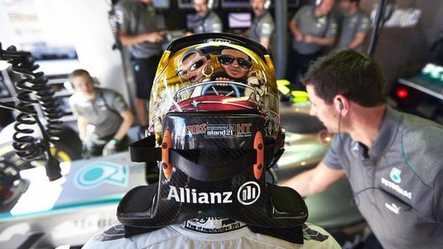 Lewis Hamilton on Monaco, MotoGP & new helmet designs - BBC Sport