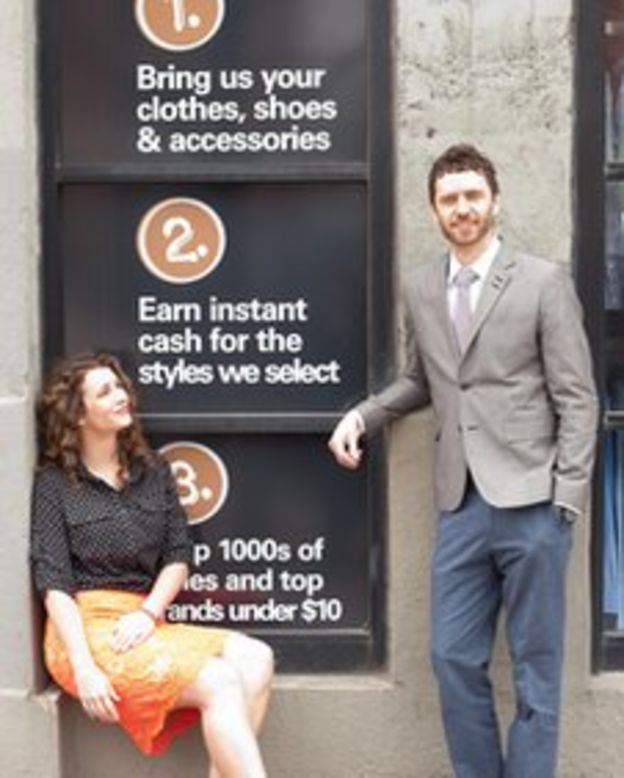 Chelsea Sloan: The student who built a fashion franchise - BBC News