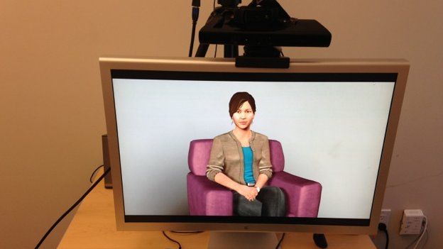 Almost human: Lab treats trauma with virtual therapy - BBC News