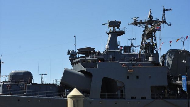 In pictures: Liverpool commemorates Battle of the Atlantic - BBC News
