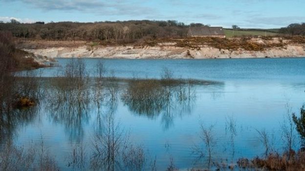 Vehicles stolen in Devon Wildlife Trust's Meeth Quarry break-in - BBC News