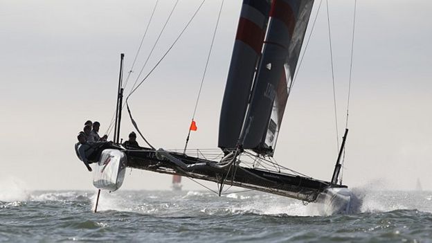 Olympic sailor Andrew Simpson remembered with world record bid - BBC News