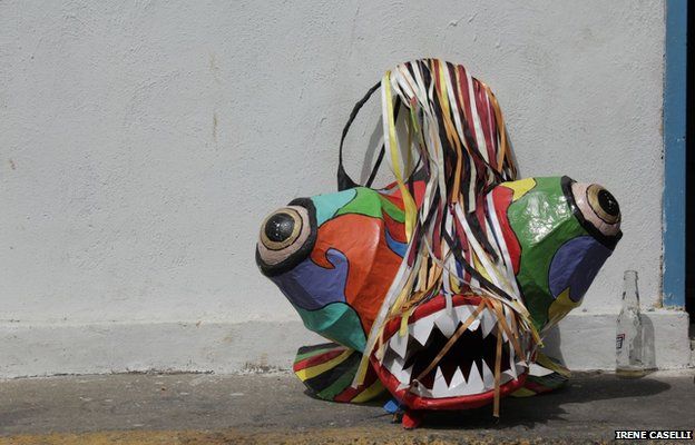 Venezuela's dancing devils - BBC News