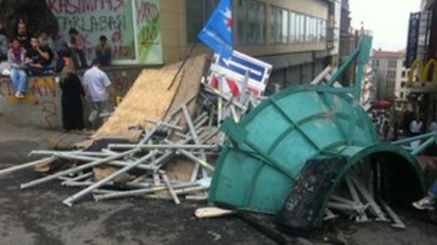 Turkey protests: 'It's a fight for freedom' - BBC News