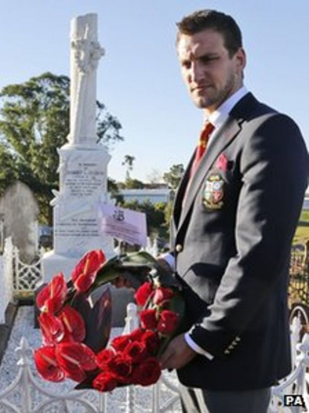 First Lions captain Robert Seddon remembered - BBC News