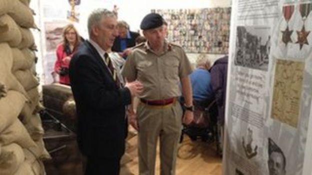 Exhibition on the history of Chorley's war effort opens - BBC News