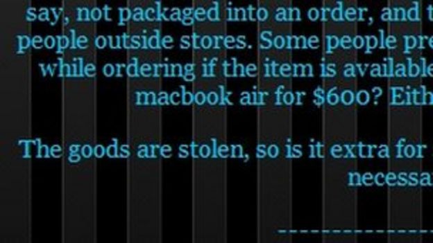 Do dark networks aid cyberthieves and abusers? - BBC News