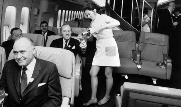 Peter Day: A decade of not reclining in flight - BBC News