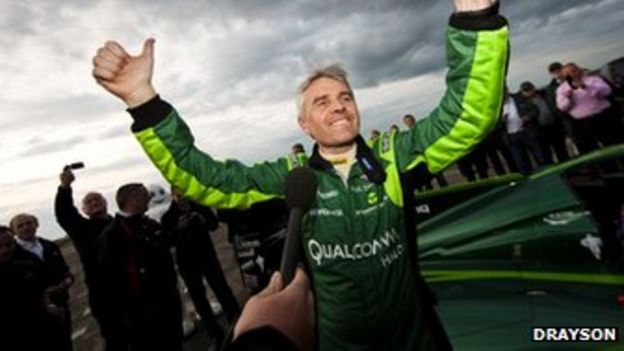 Drayson Racing electric car sets new world speed record - BBC News