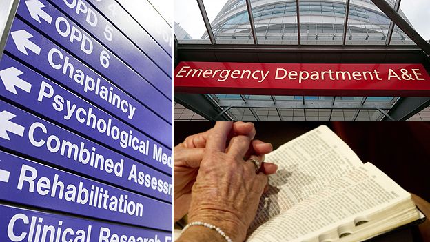 Chaplaincy services cut in 40% of English NHS hospital trusts - BBC News