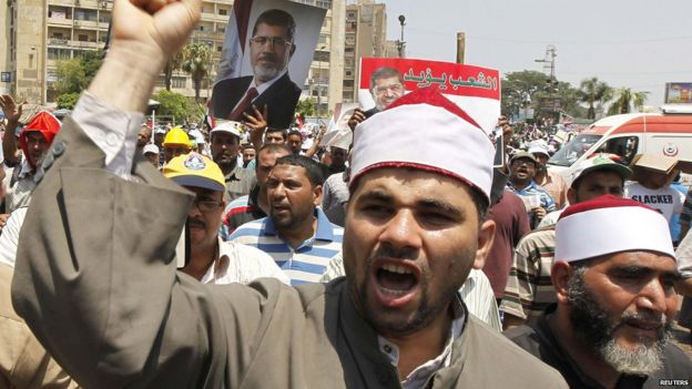 Egypt crisis in pictures - BBC News