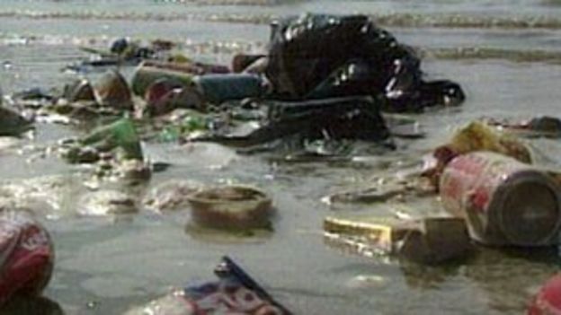 Beaches suffering marine litter 'invasion', claims action group - BBC News