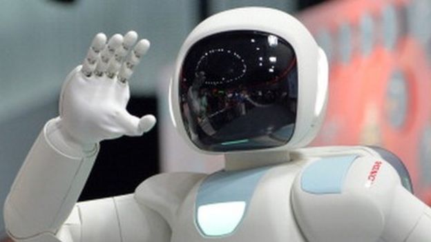 Honda's new Asimo robot can run, jump and sign - BBC News